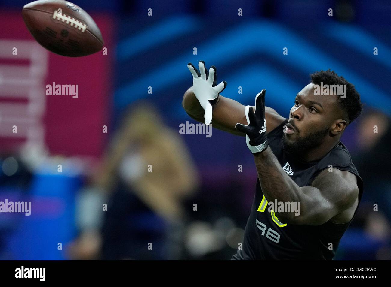 Cincinnati running back Jerome Ford catches a pass at the NFL football ...