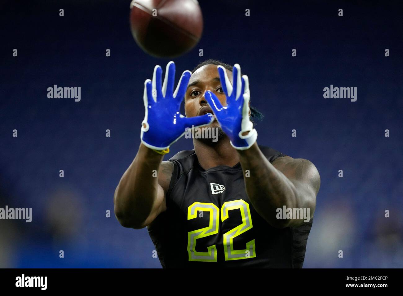 UTSA running back Sincere McCormick catches a pass at the NFL football ...