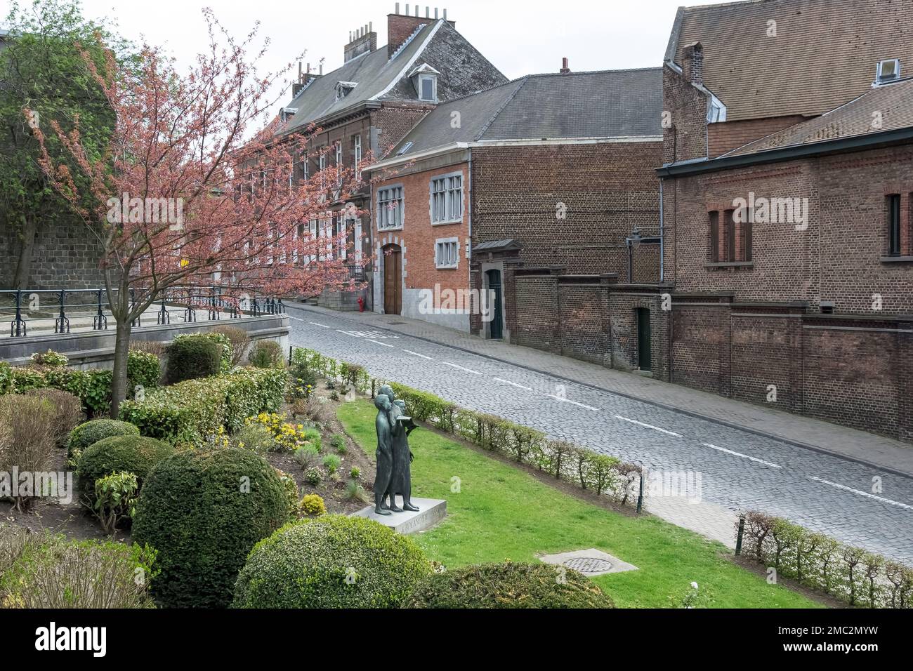 View of Cantoria, monument to Orlande de Lassus, composer of the late ...