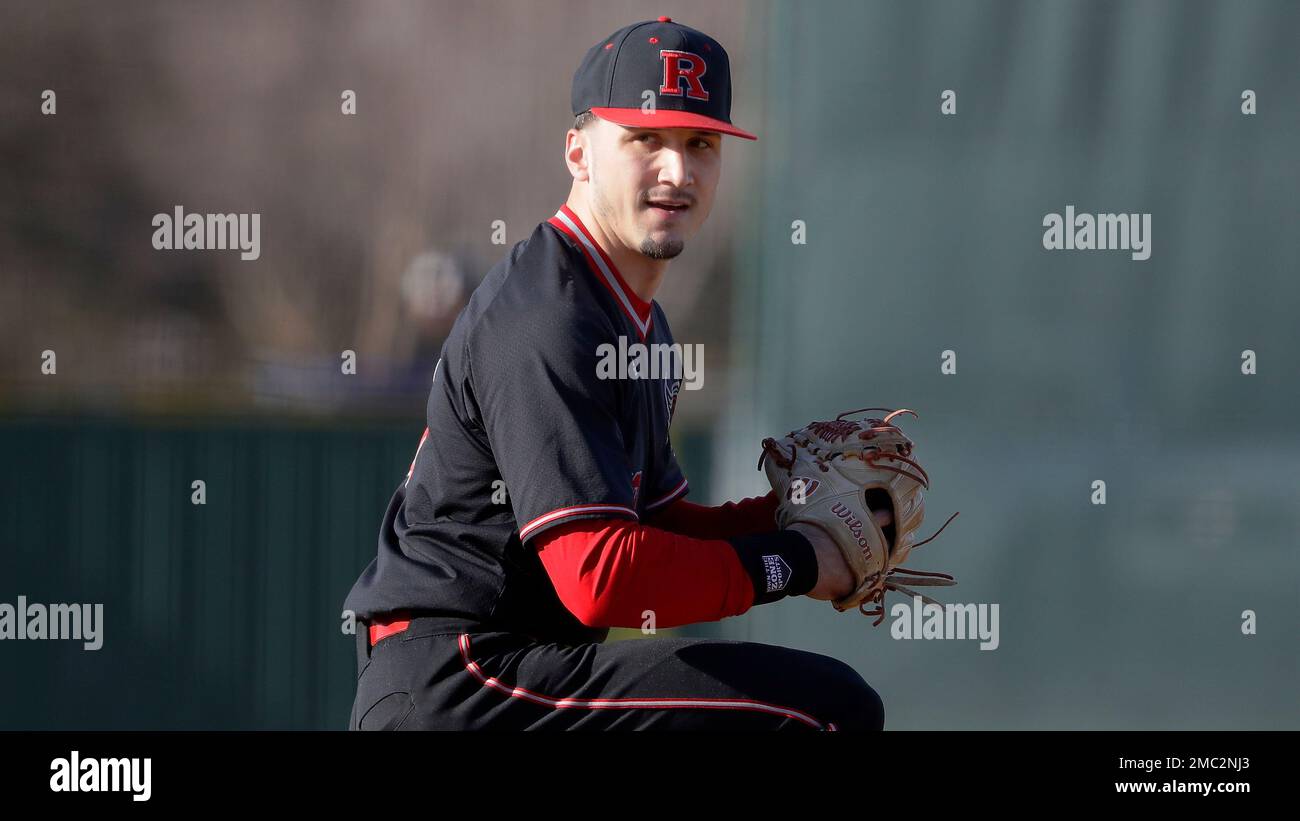 Rutgers' Dale Stanavich during an NCAA baseball game against Houston ...