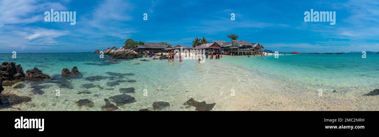 Blue diamond island beach day beauty Stock Photo - Alamy