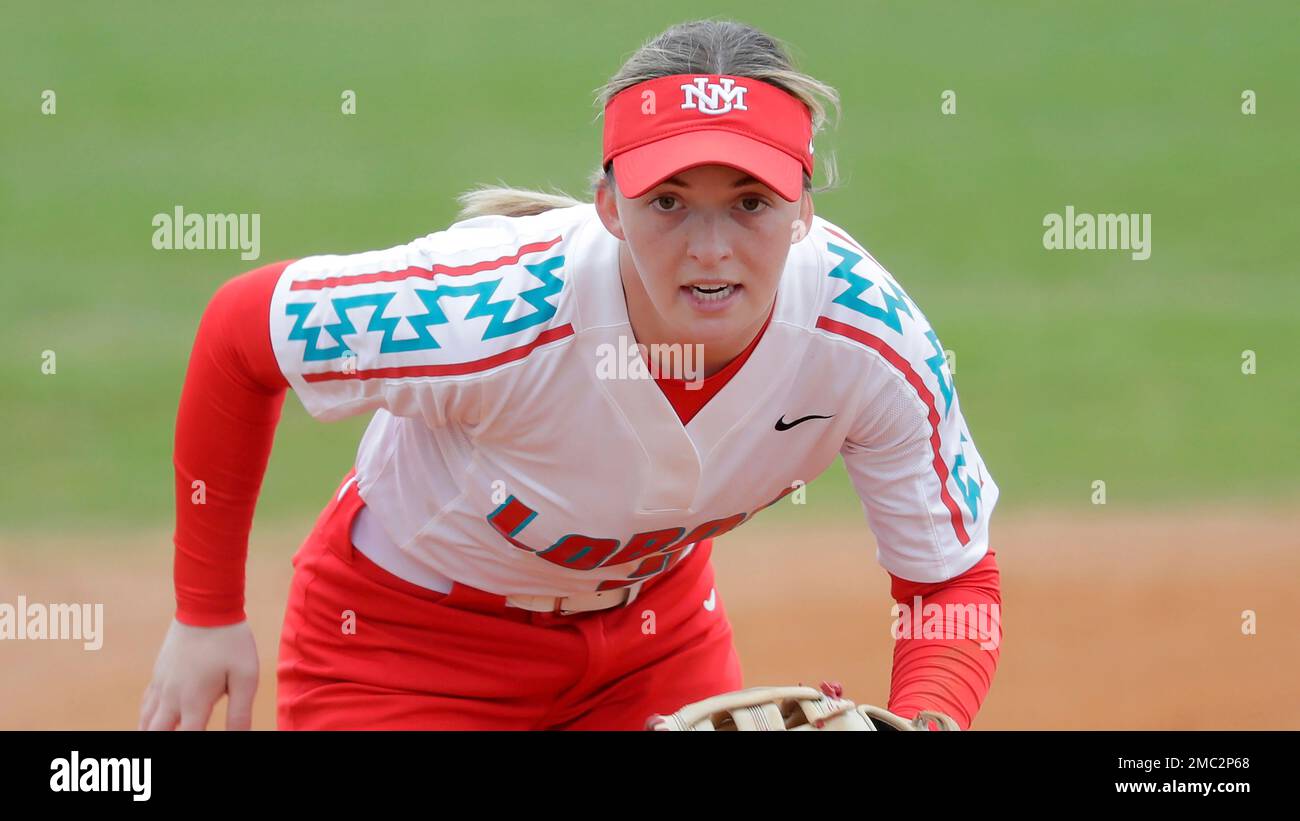 New Mexico's Emma Bramson during an NCAA softball game against Ohio in ...