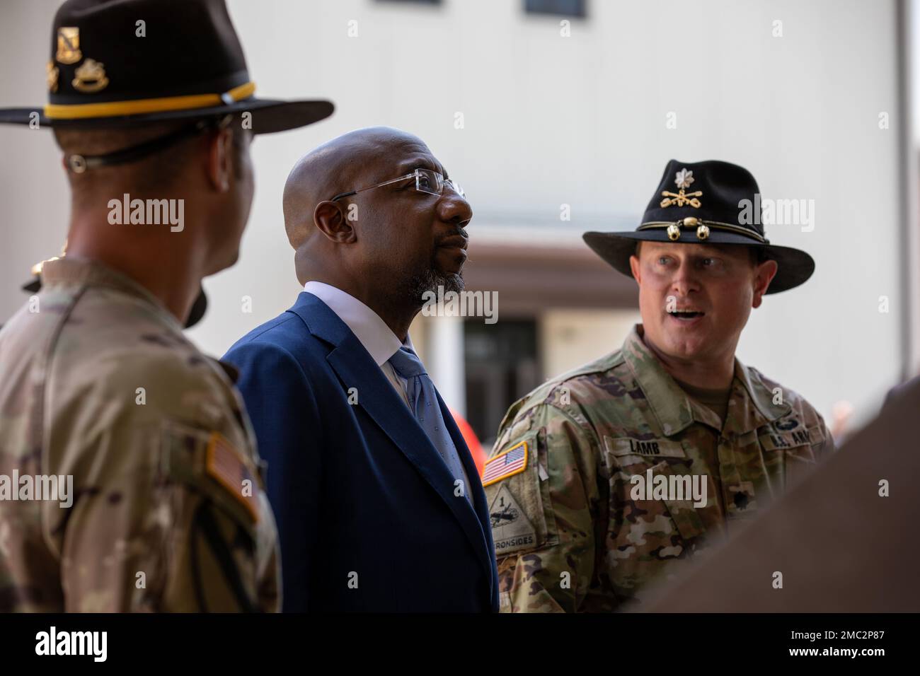 Lt. Col. Thomas Lamb, commander of 6th Squadron, 8th Cavalry Regiment ...