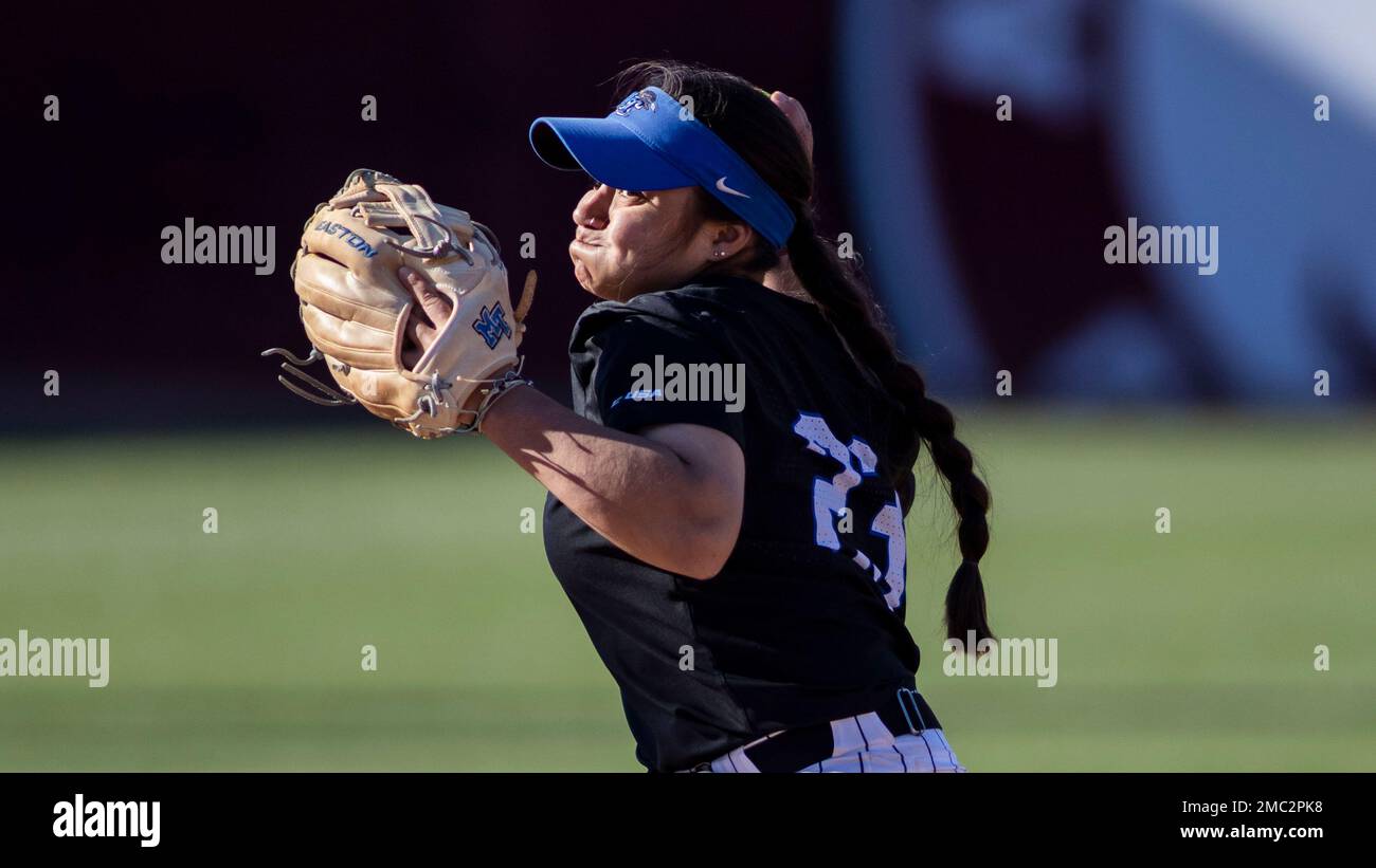 Middle Tennessee infielder Lani Rodriguez (23) during an NCAA softball ...