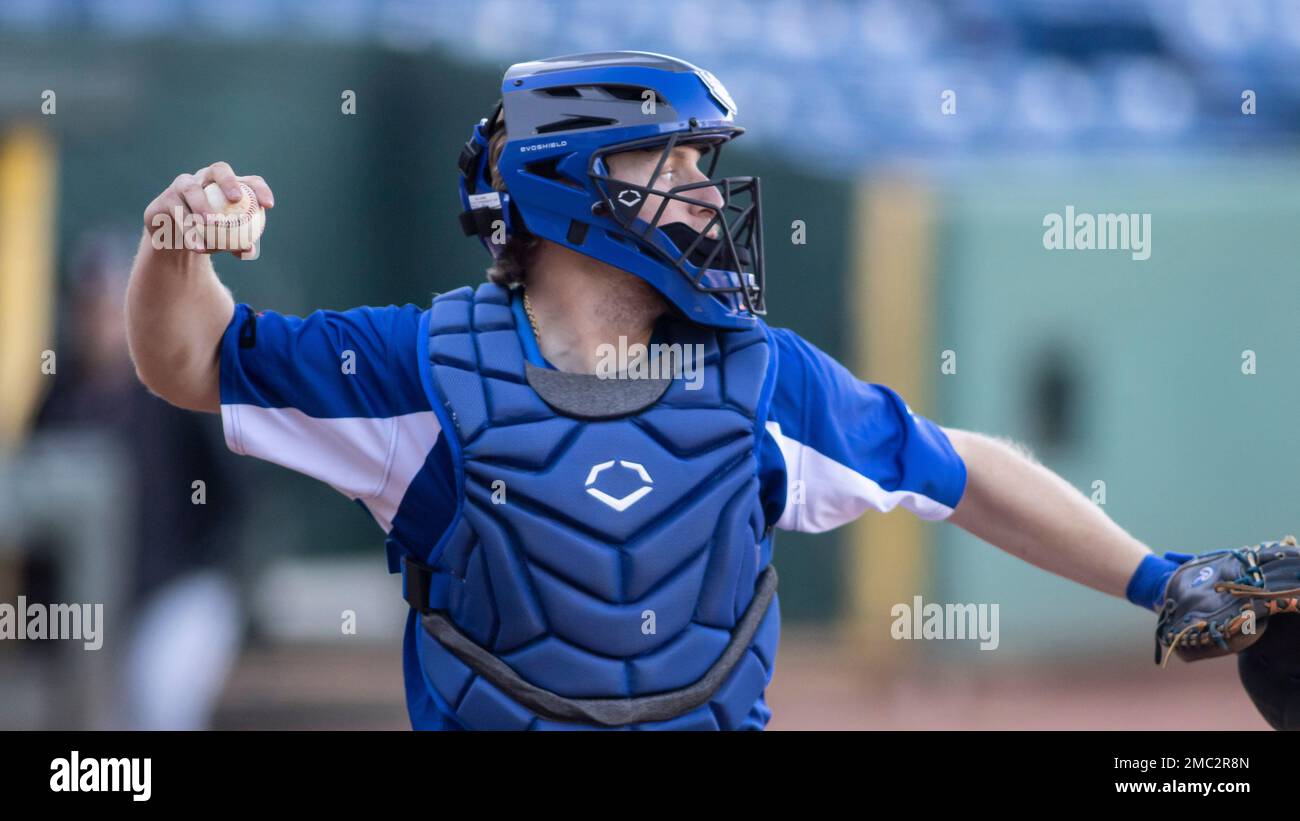 Saint Louis catcher Cody Jansen (20) during an NCAA baseball game on ...