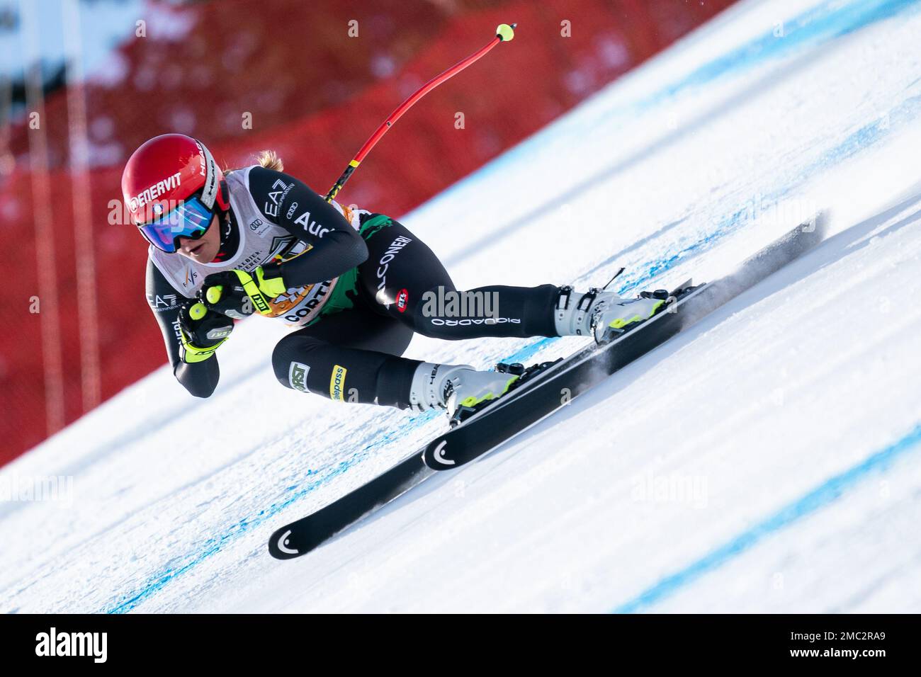 Cortina d’Ampezzo, Italy 21 January 2023. PIROVANO Laura (Ita ...
