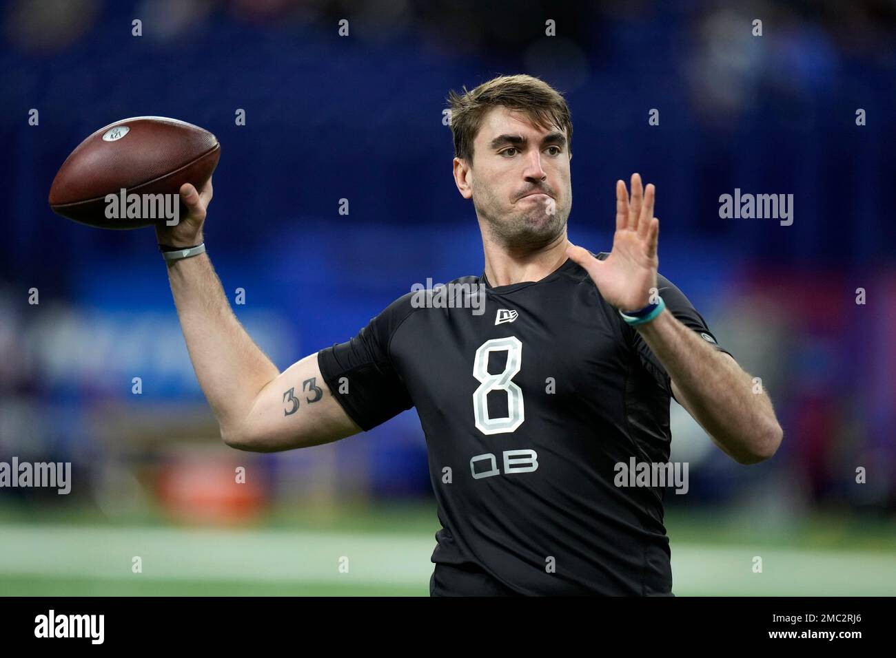 Southeastern Louisiana quarterback Cole Kelley throws a pass during a ...