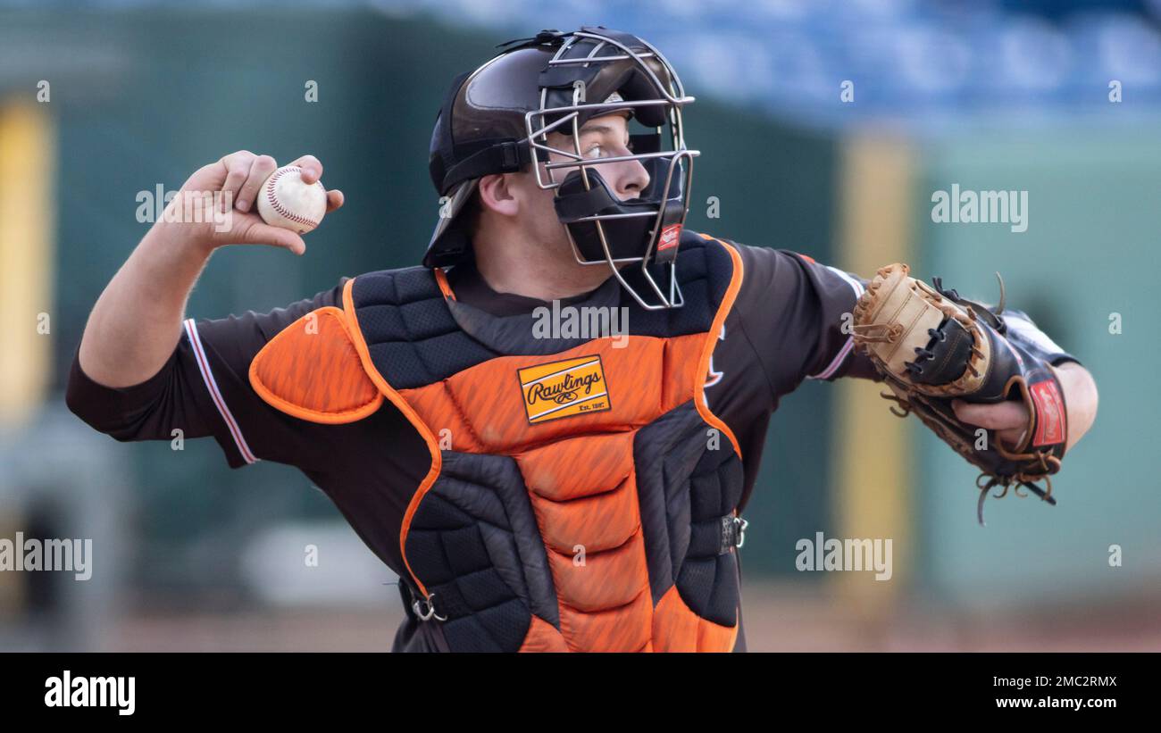 Bowling Green catcher Kyle Gurney (10) during an NCAA baseball game on ...