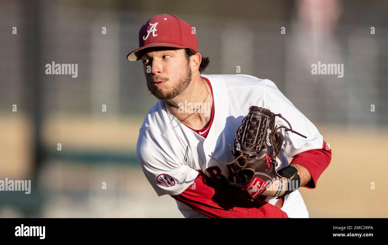 Alabama pitcher Jacob McNairy (34) during an NCAA baseball game on ...