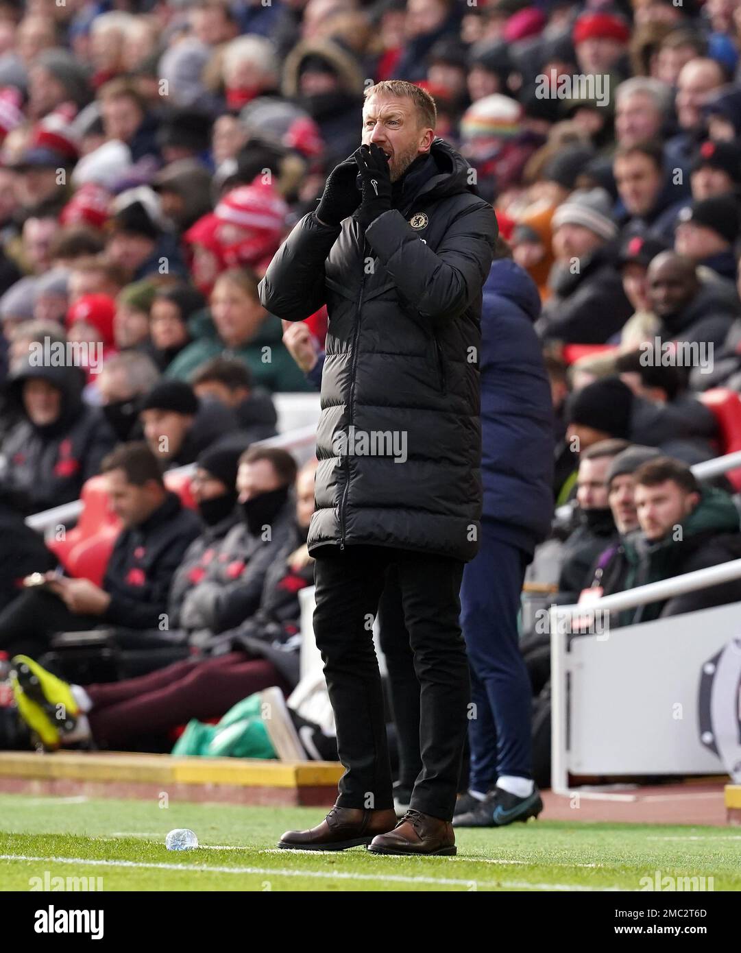Liverpool chelsea 2023 anfield hi-res stock photography and images - Alamy