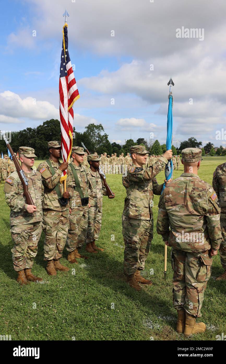 FORT GEORGE G. MEADE, Md. – Command Sergeant Major Joseph Daniel, 781st ...