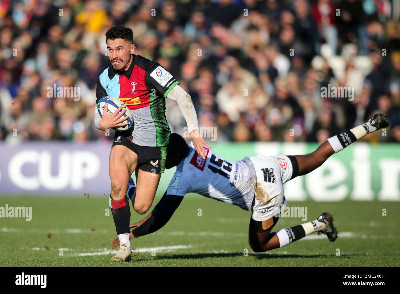 Harlequins' Nick David during the Heineken Champions Cup match at ...