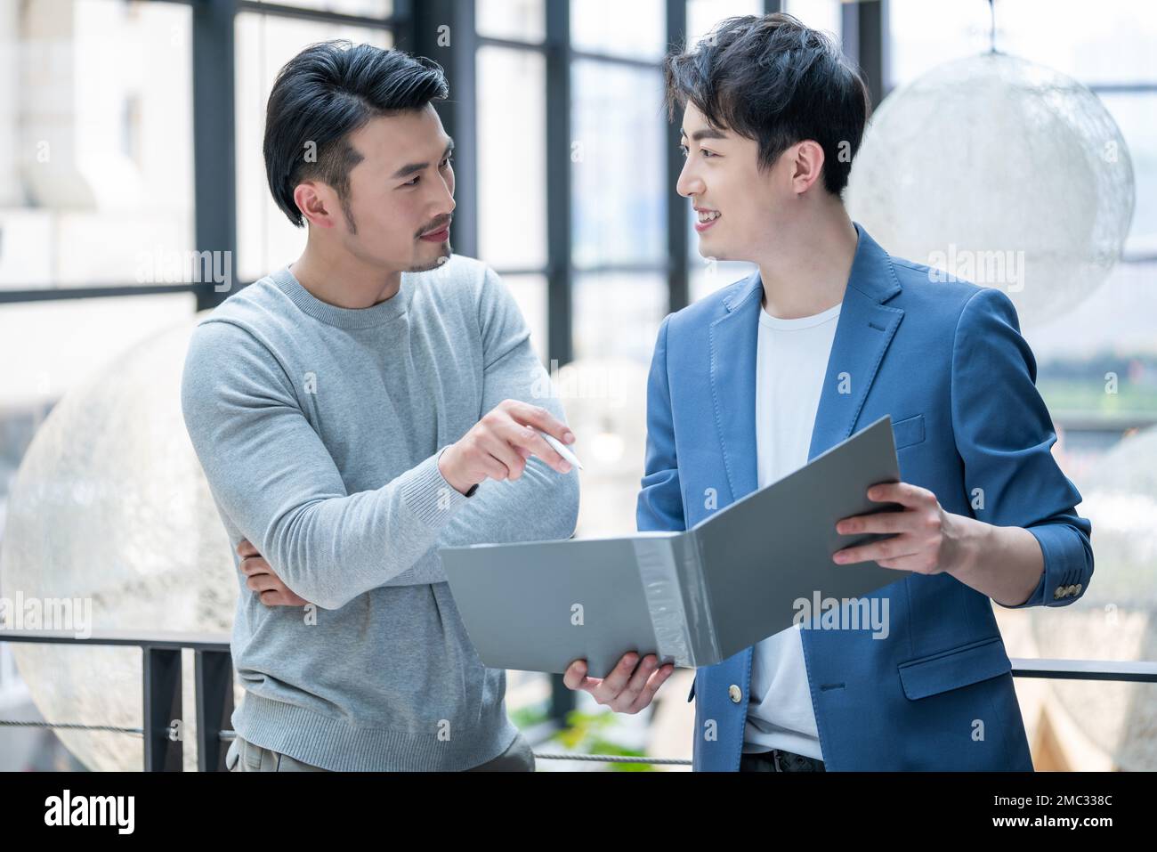 A young business man at work Stock Photo - Alamy