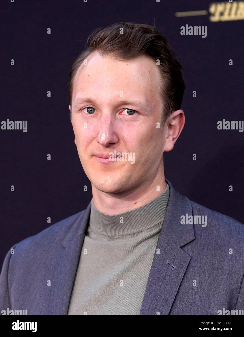 Sean Patrick Small poses at the premiere of the HBO television series ...