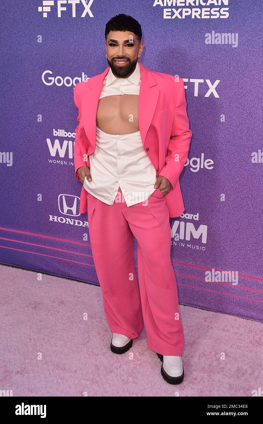 Angel Merino arrives at the Billboard Women in Music Awards on ...