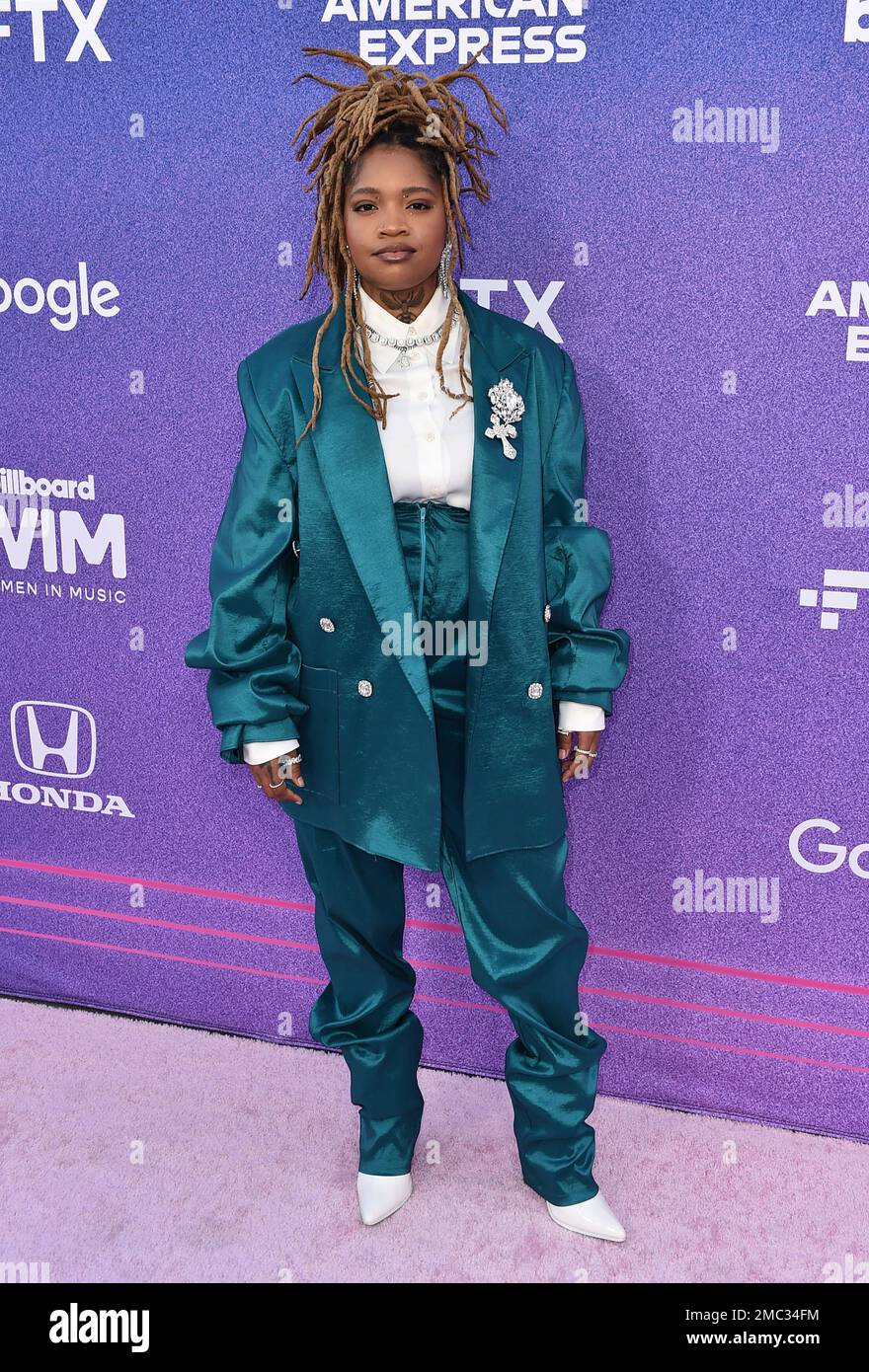 Ambre arrives at the Billboard Women in Music Awards on Wednesday ...