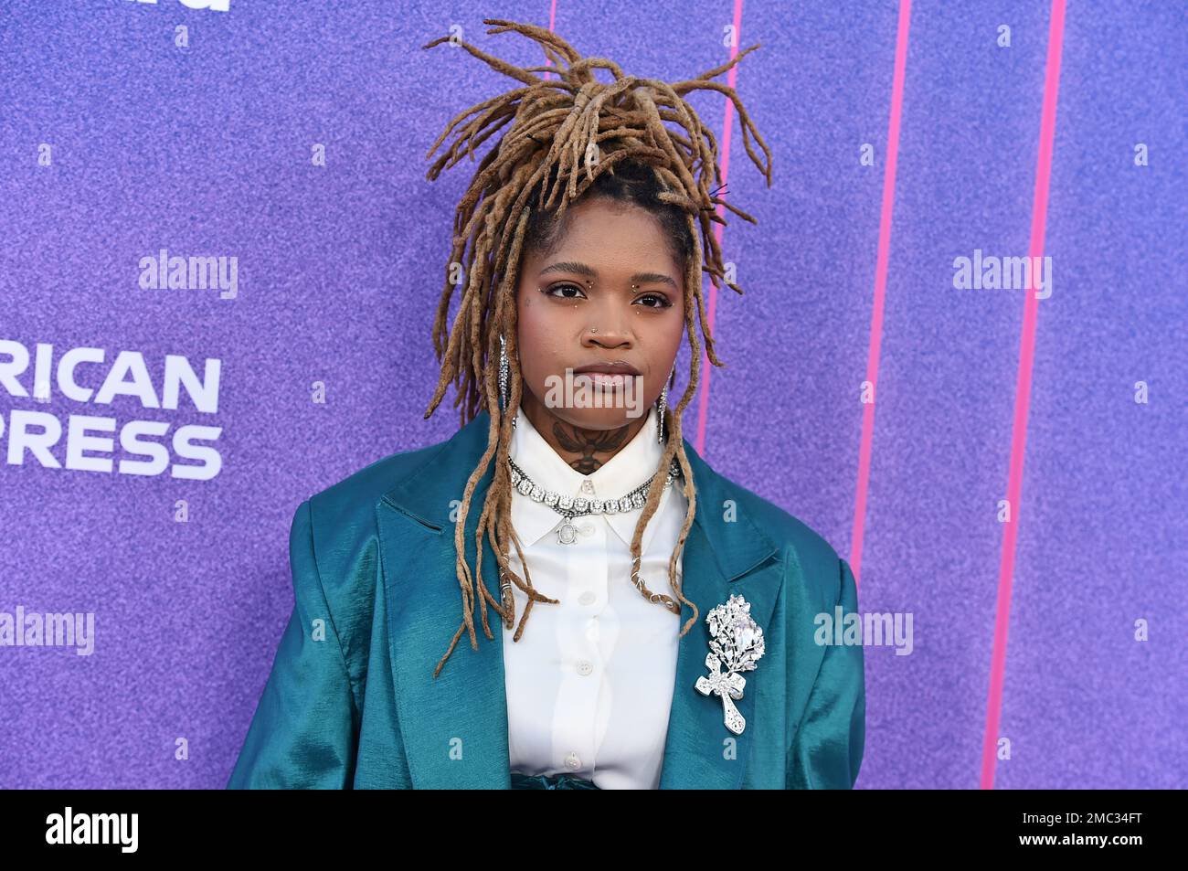 Ambre arrives at the Billboard Women in Music Awards on Wednesday ...