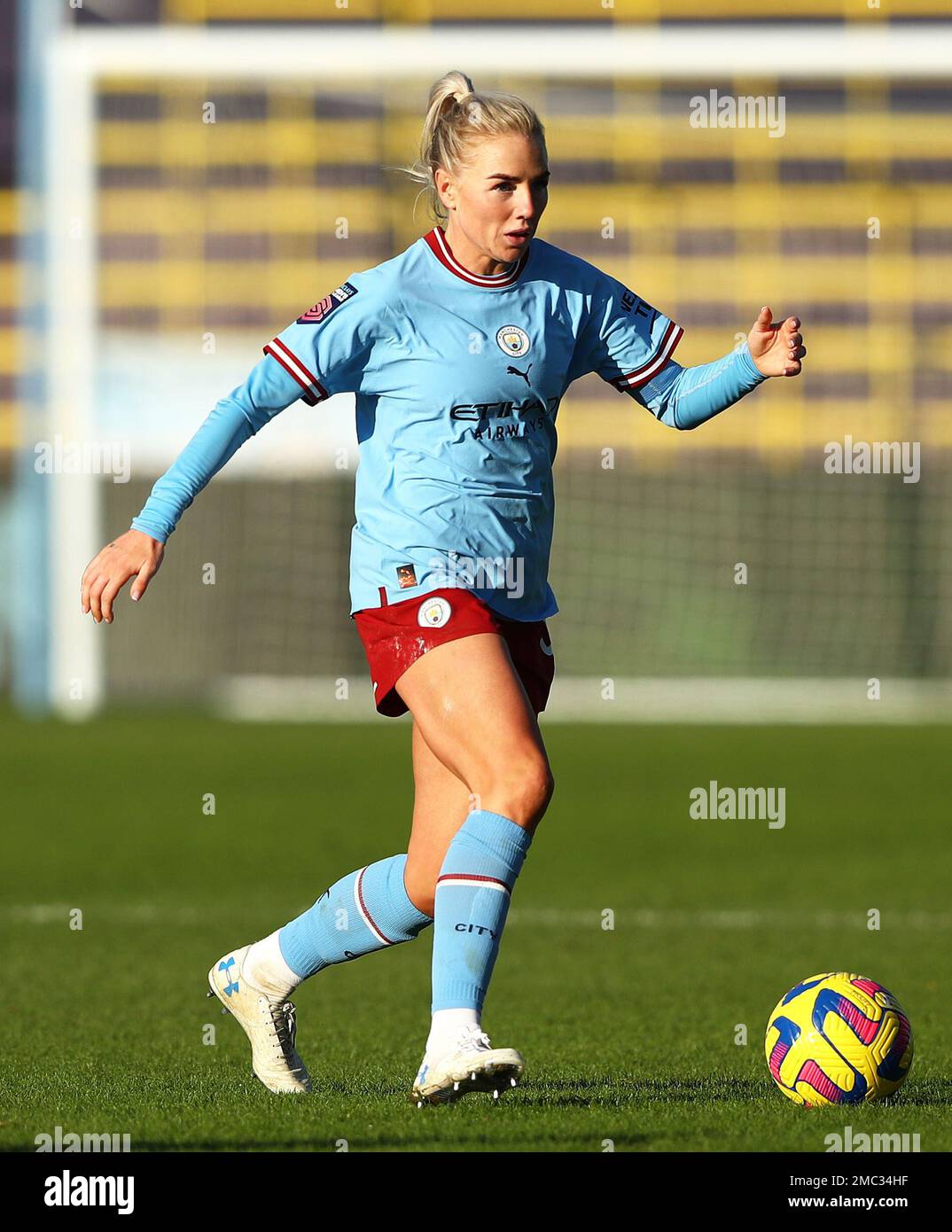 Manchester Citys Alex Greenwood During The Barclays Womens Super