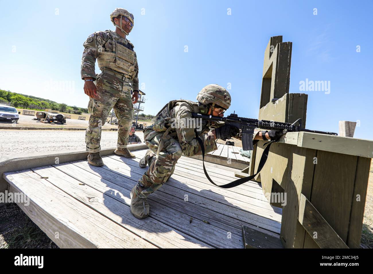 U.S. Army Sgt. Joshua Macias, an infantryman and commander's gunner ...