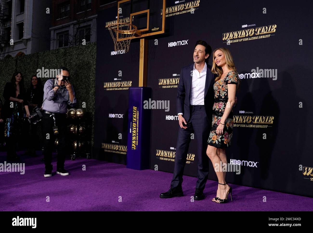 Adrien Brody, who plays former Los Angeles Lakers basketball coach Pat ...