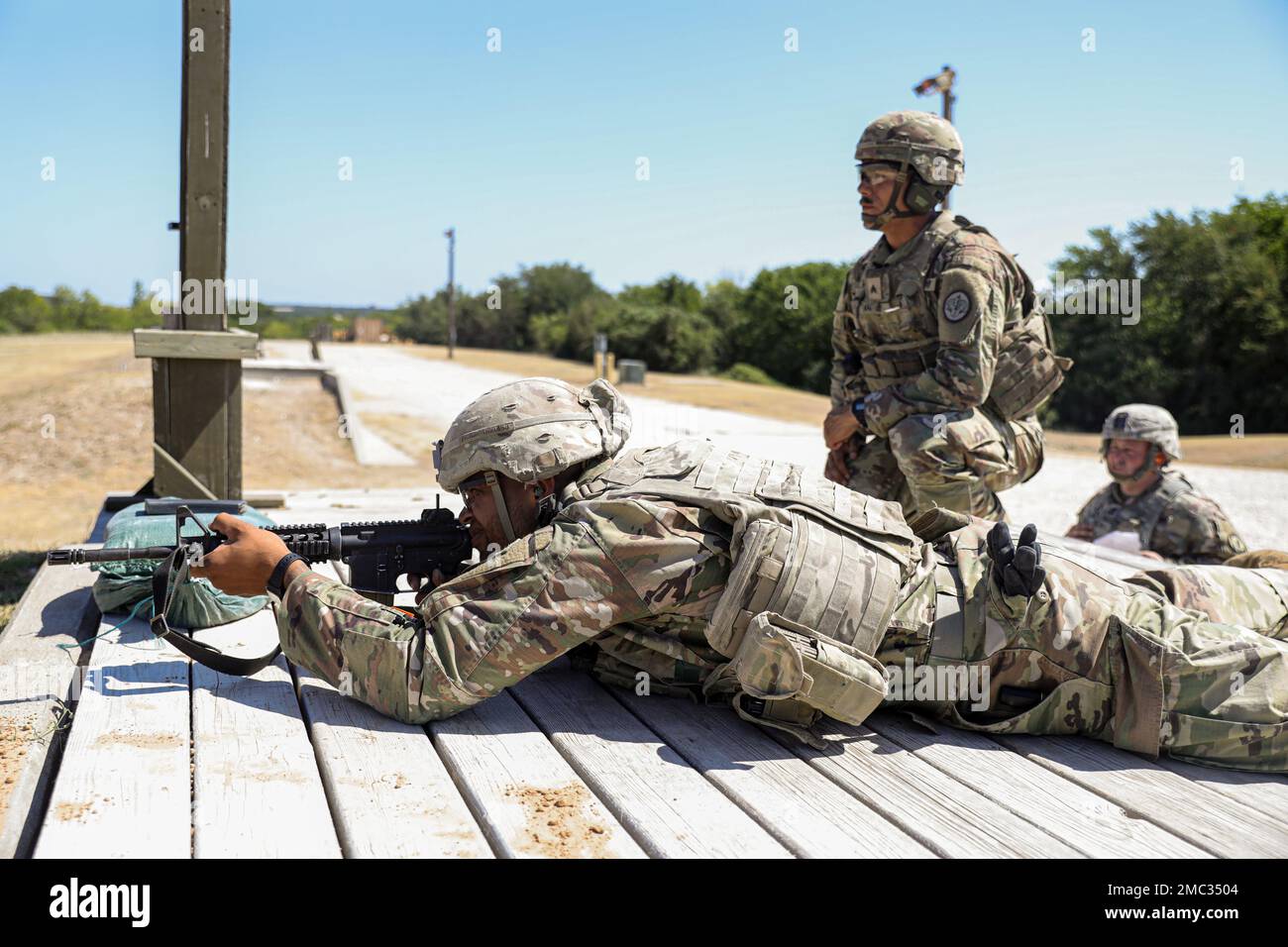 U.S. Army Staff Sgt. Devan Smith, an infantryman and weapons squad ...