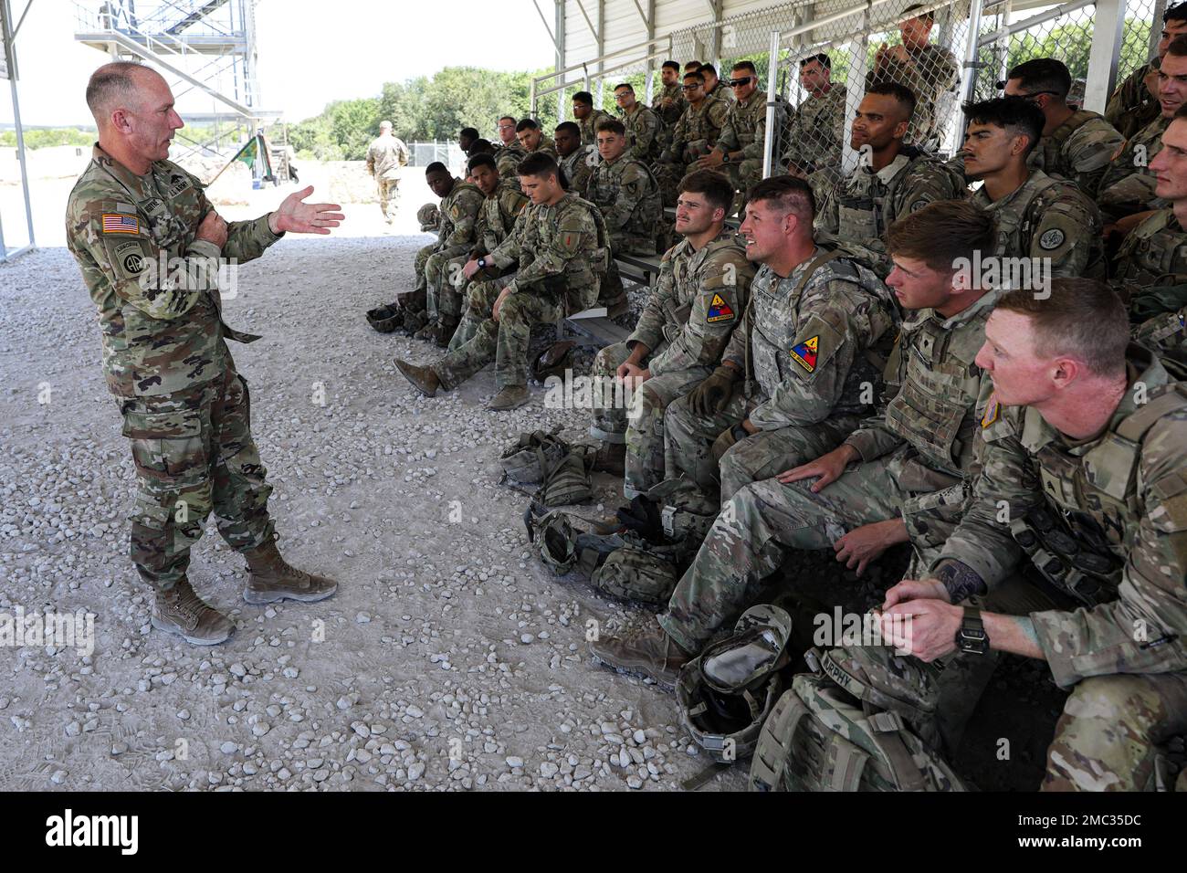 U.S. Army Command Sgt. Maj. Author "Cliff" Burgoyne, the III Armored ...