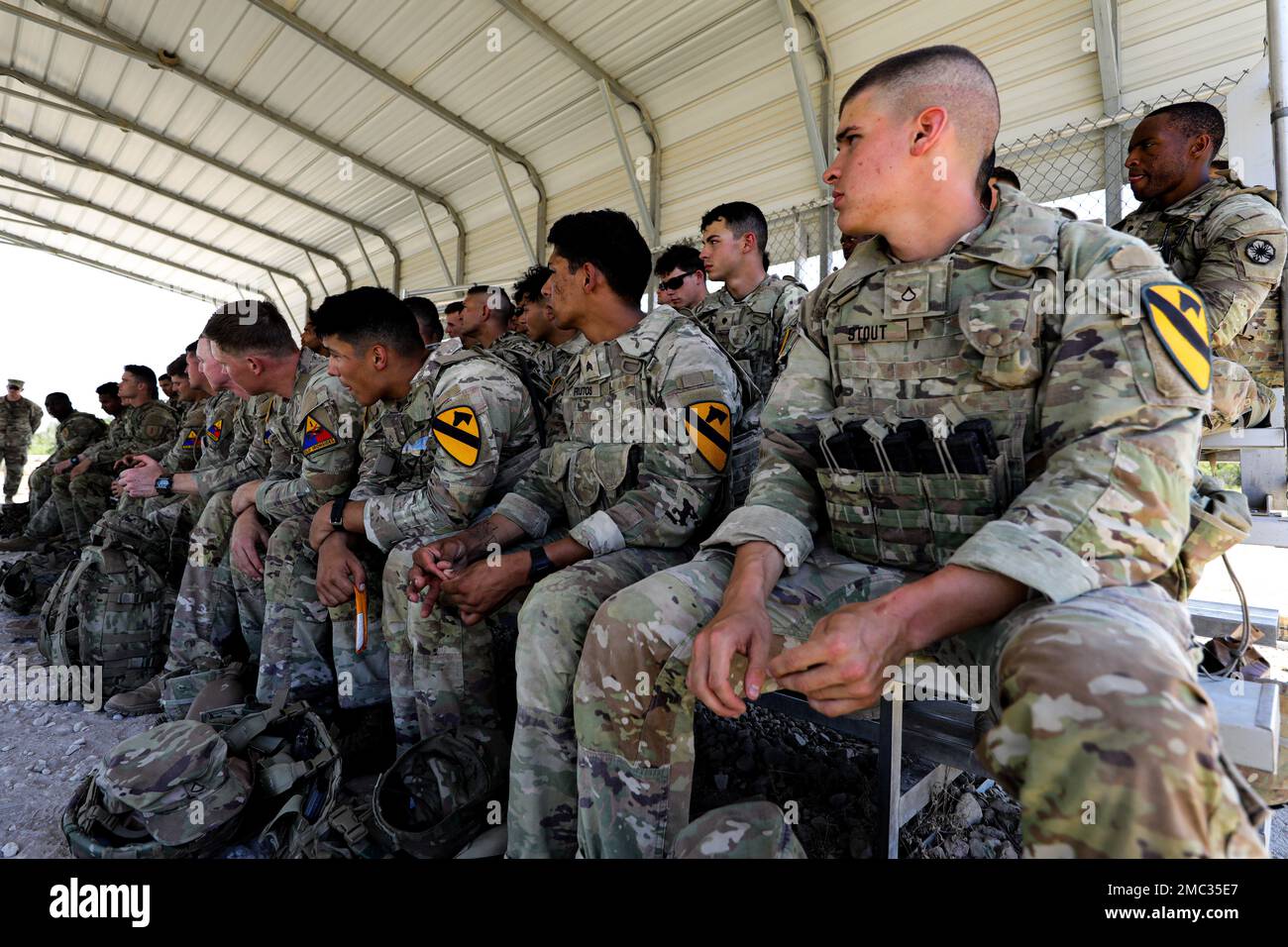 Soldiers from different divisions across the III Armored Corps conduct ...