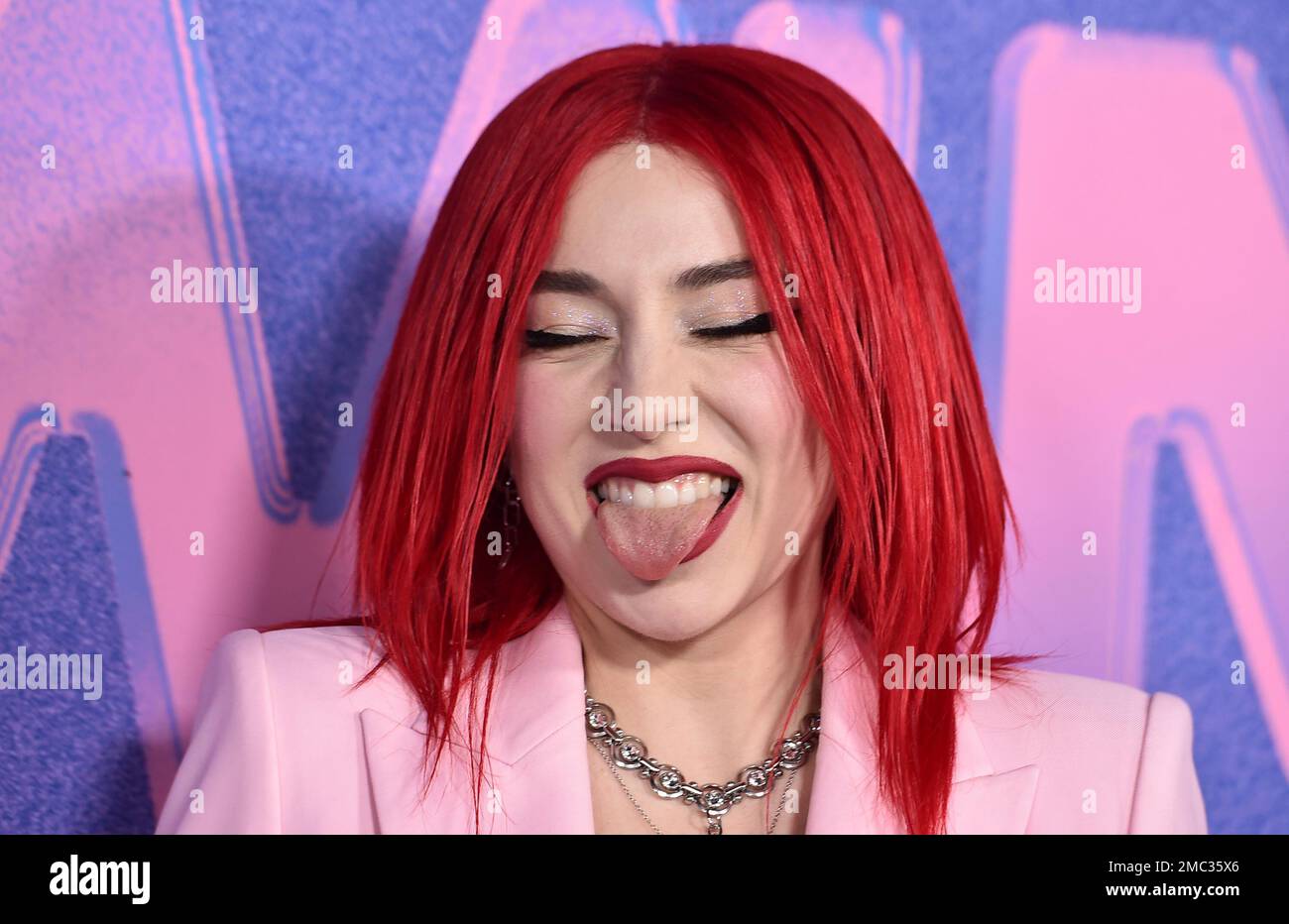Ava Max Arrives At The Billboard Women In Music Awards On Wednesday