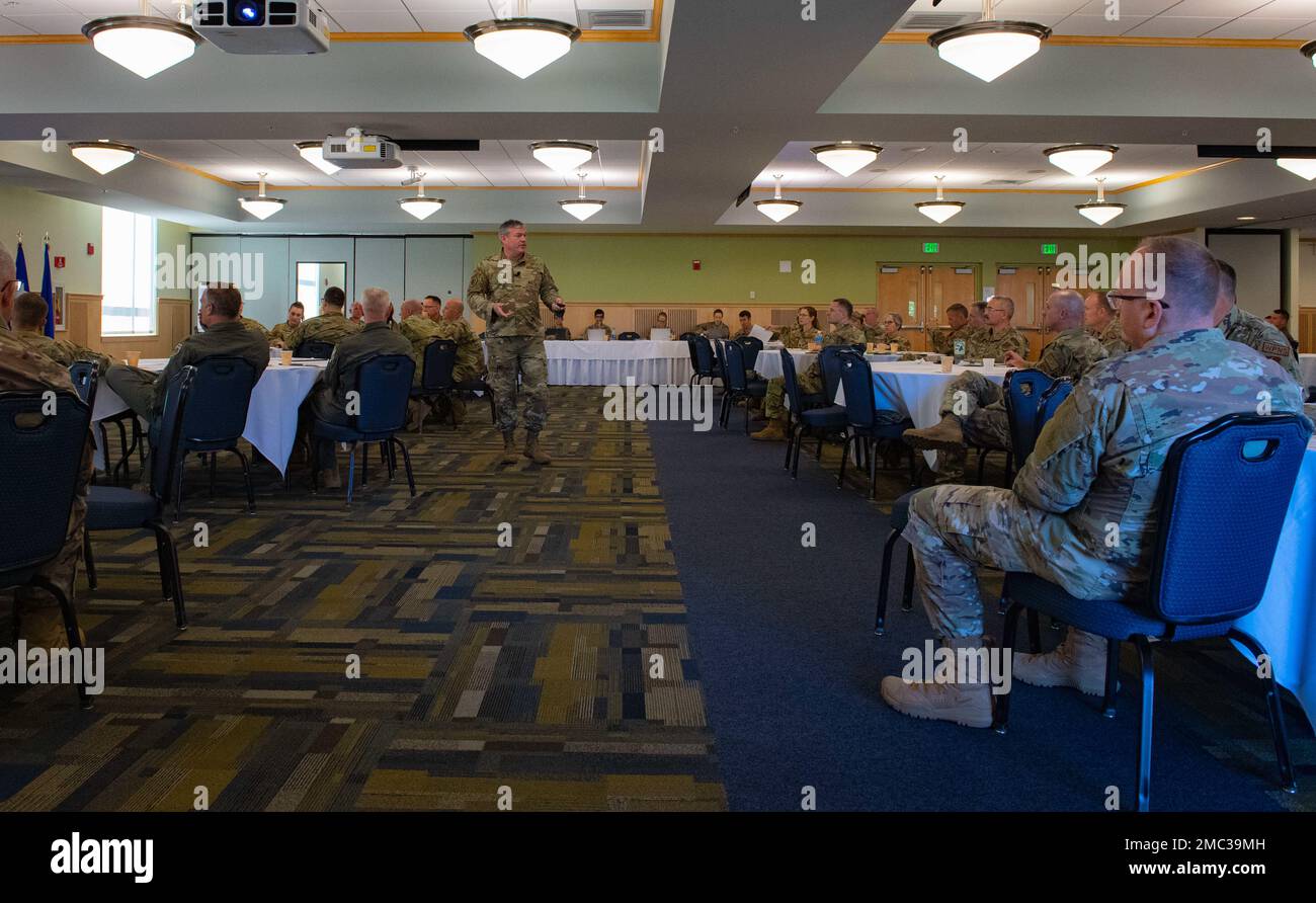 Col. Michael J. Berens, the State Judge Advocate for the Washington Air ...