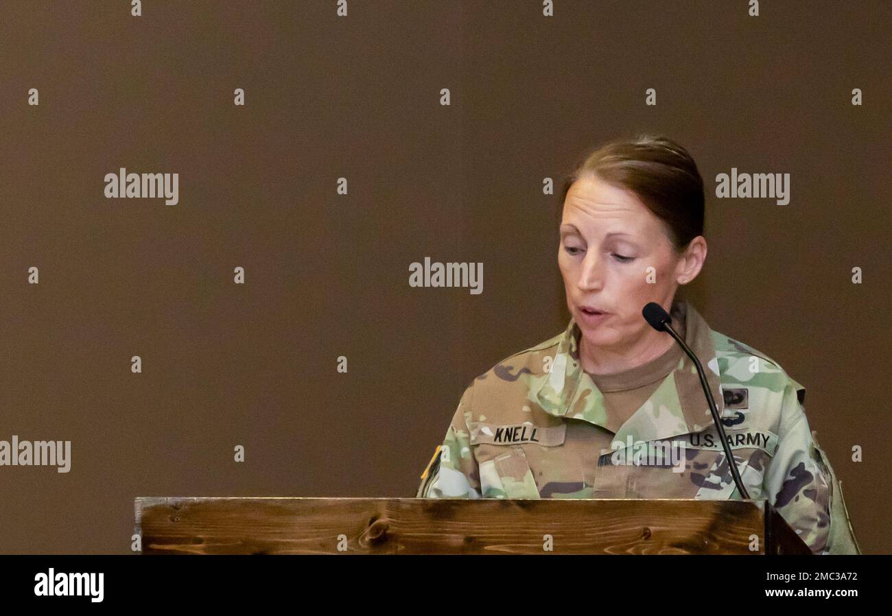 U.S. Army Brig. Gen. Niave F. Knell, the incoming deputy commanding ...