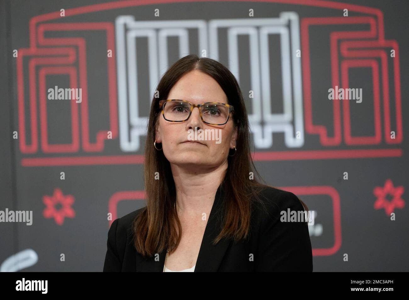 Chicago Blackhawks President of Business Operations Jamie Faulkner ...