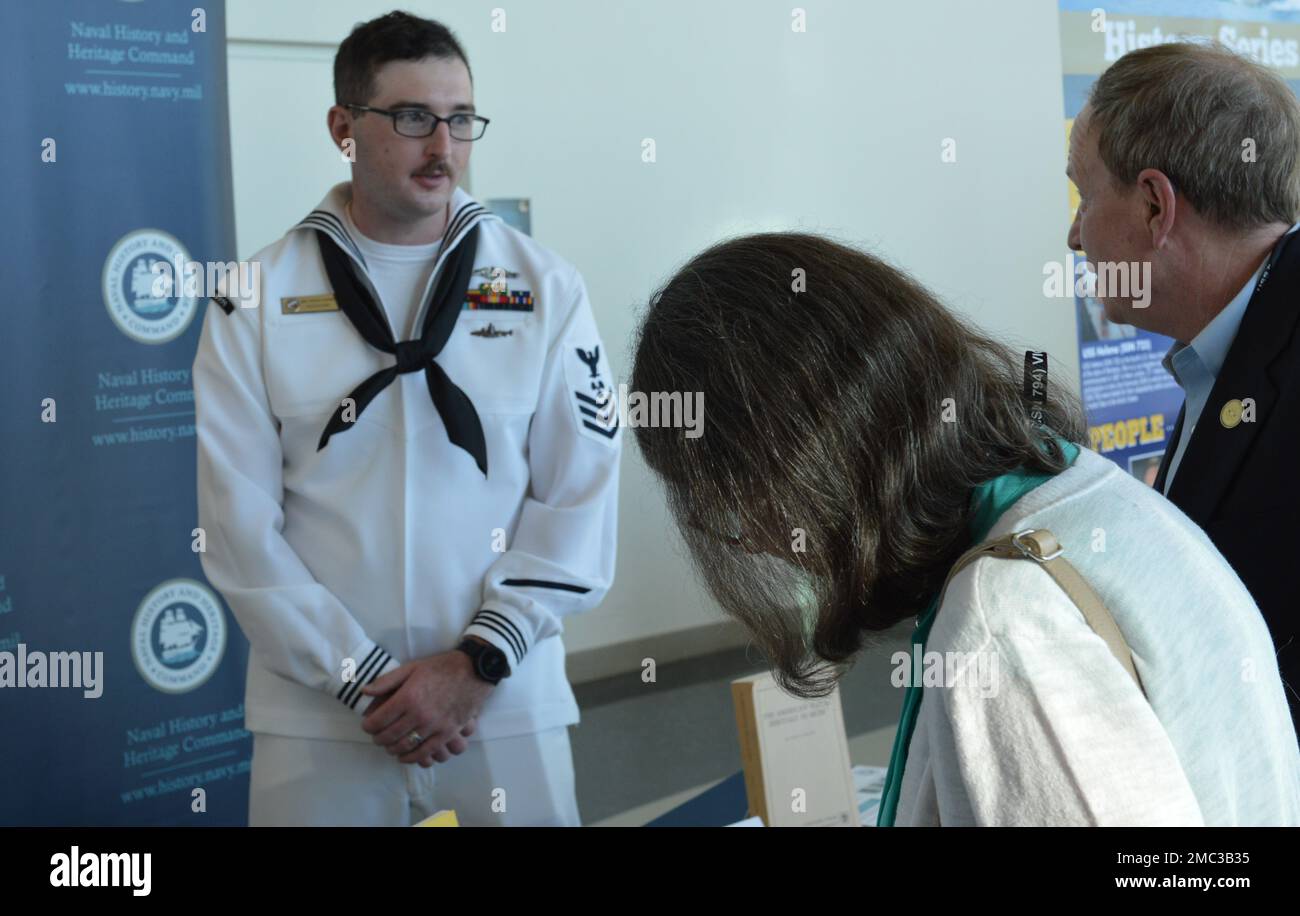 MMA1(SS) George Horning, assigned to the Historic Ship Nautilus ...