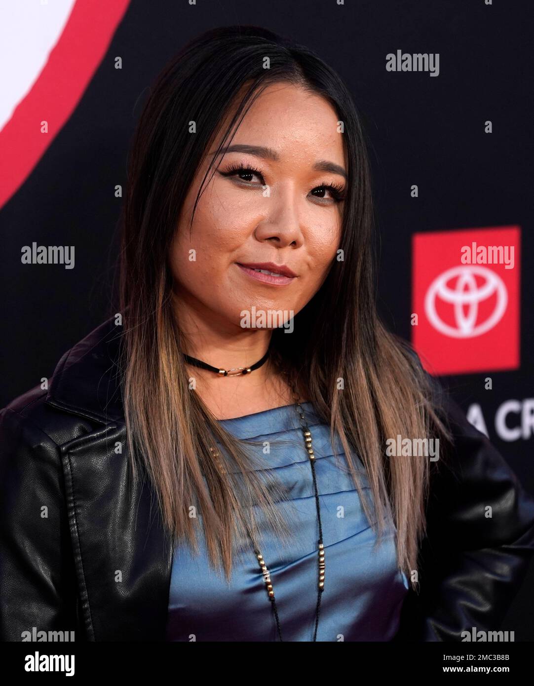 Hyein Park poses at the world premiere of the film "Turning Red ...