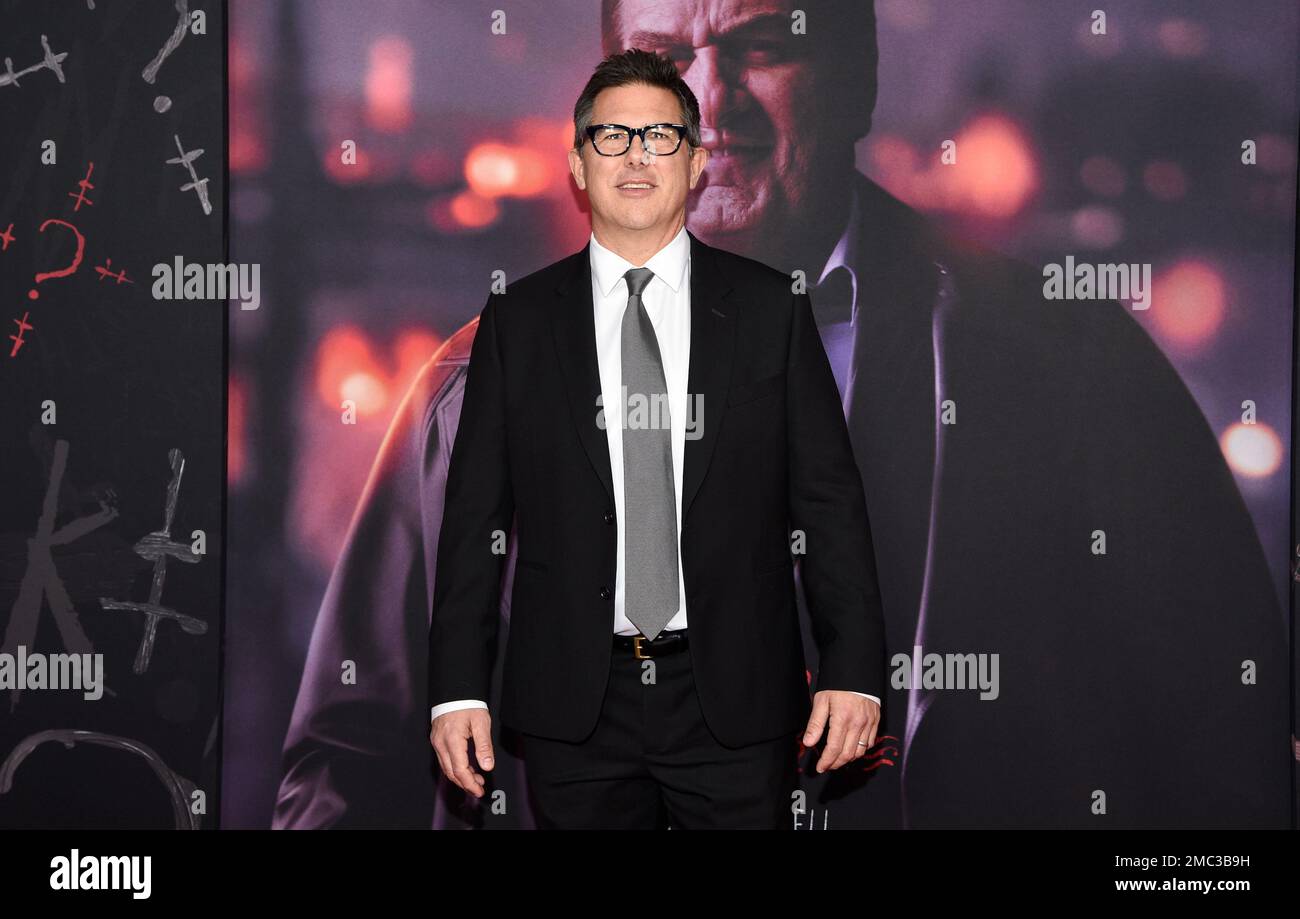 Producer Dylan Clark attends the world premiere of "The Batman" at Lincoln Center Plaza on ...