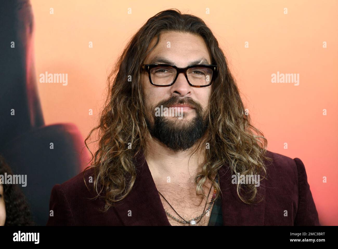Jason Mamoa attends the world premiere of "The Batman" at Lincoln ...