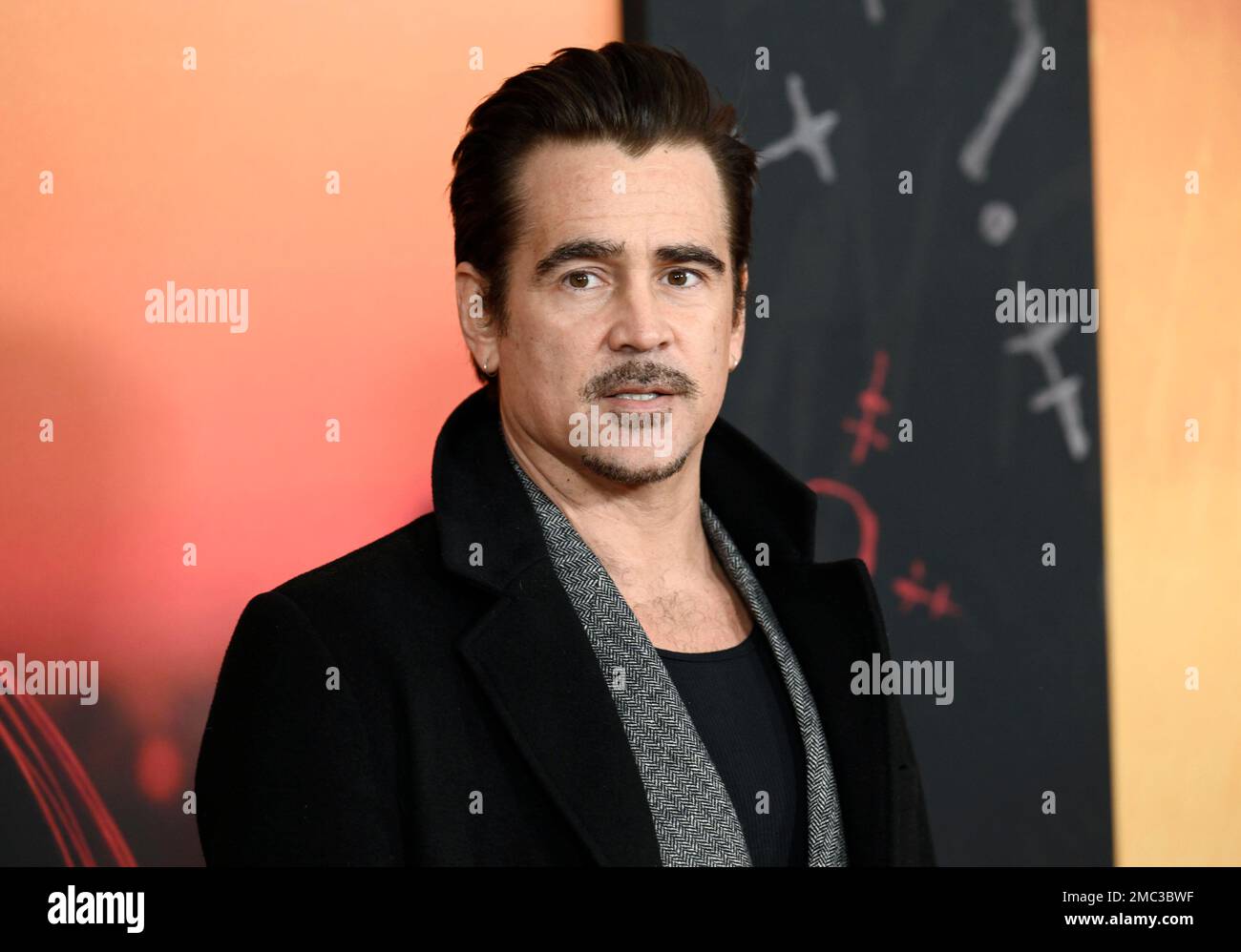 Colin Farrell attends the world premiere of "The Batman" at Lincoln ...