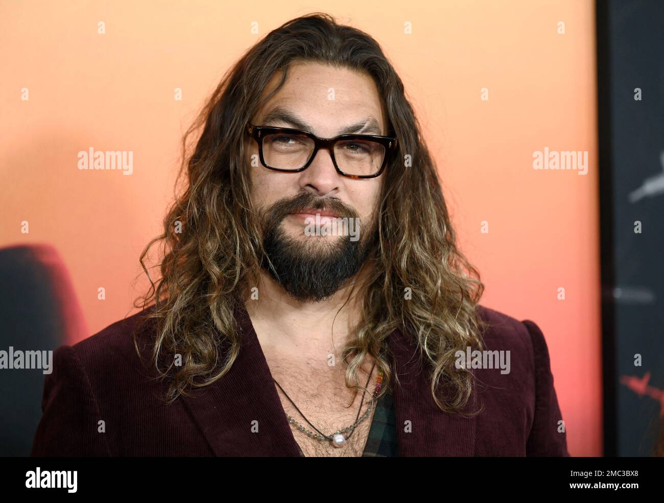 Jason Mamoa attends the world premiere of "The Batman" at Lincoln ...