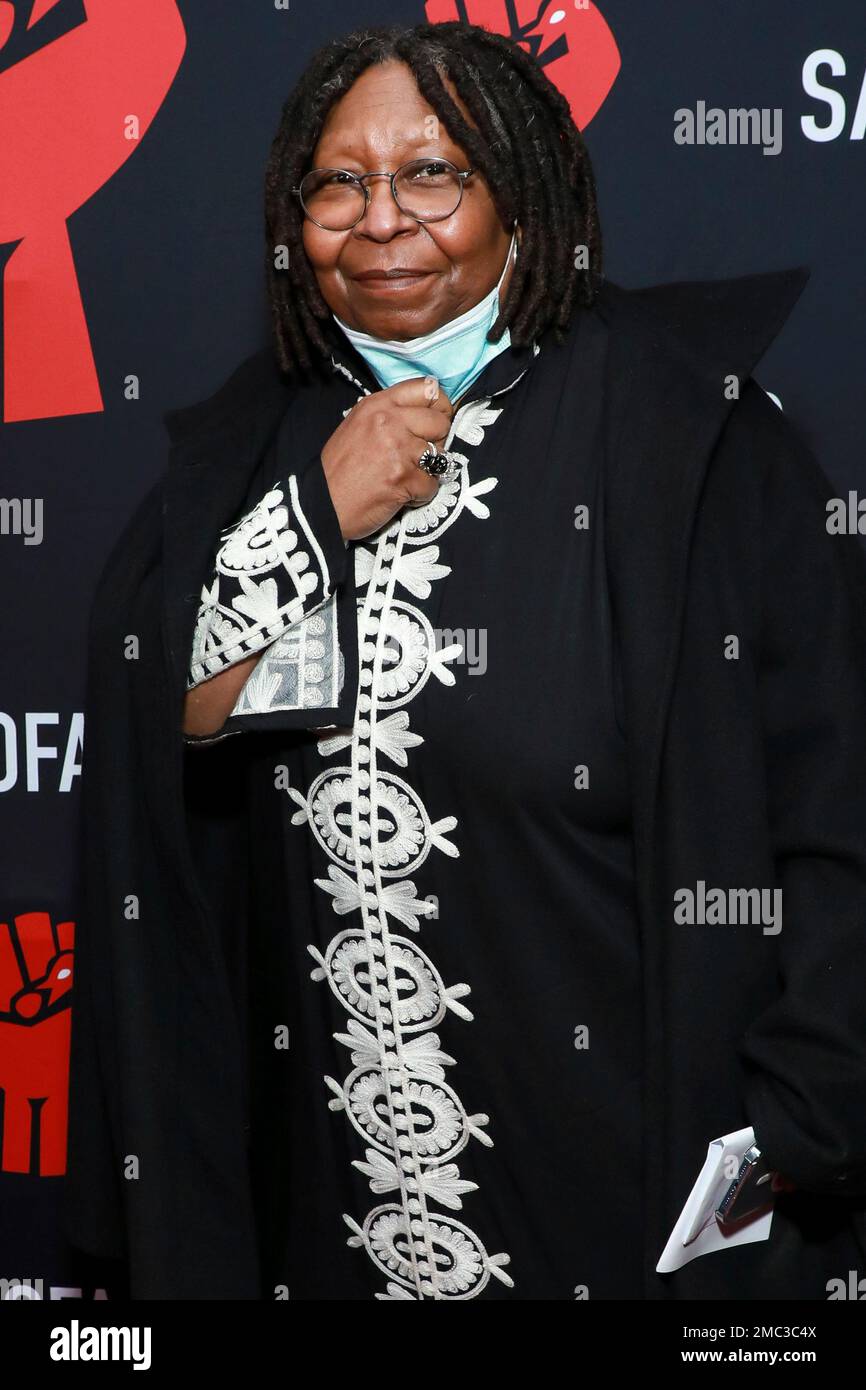 Whoopi Goldberg attends the Harry Belafonte HB95 benefit tribute, in ...