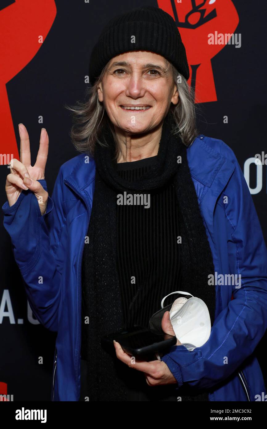 Amy Goodman attends the Harry Belafonte HB95 benefit tribute, in honor ...