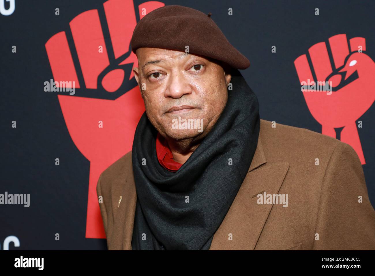 Laurence Fishburne attends the Harry Belafonte HB95 benefit tribute, in ...