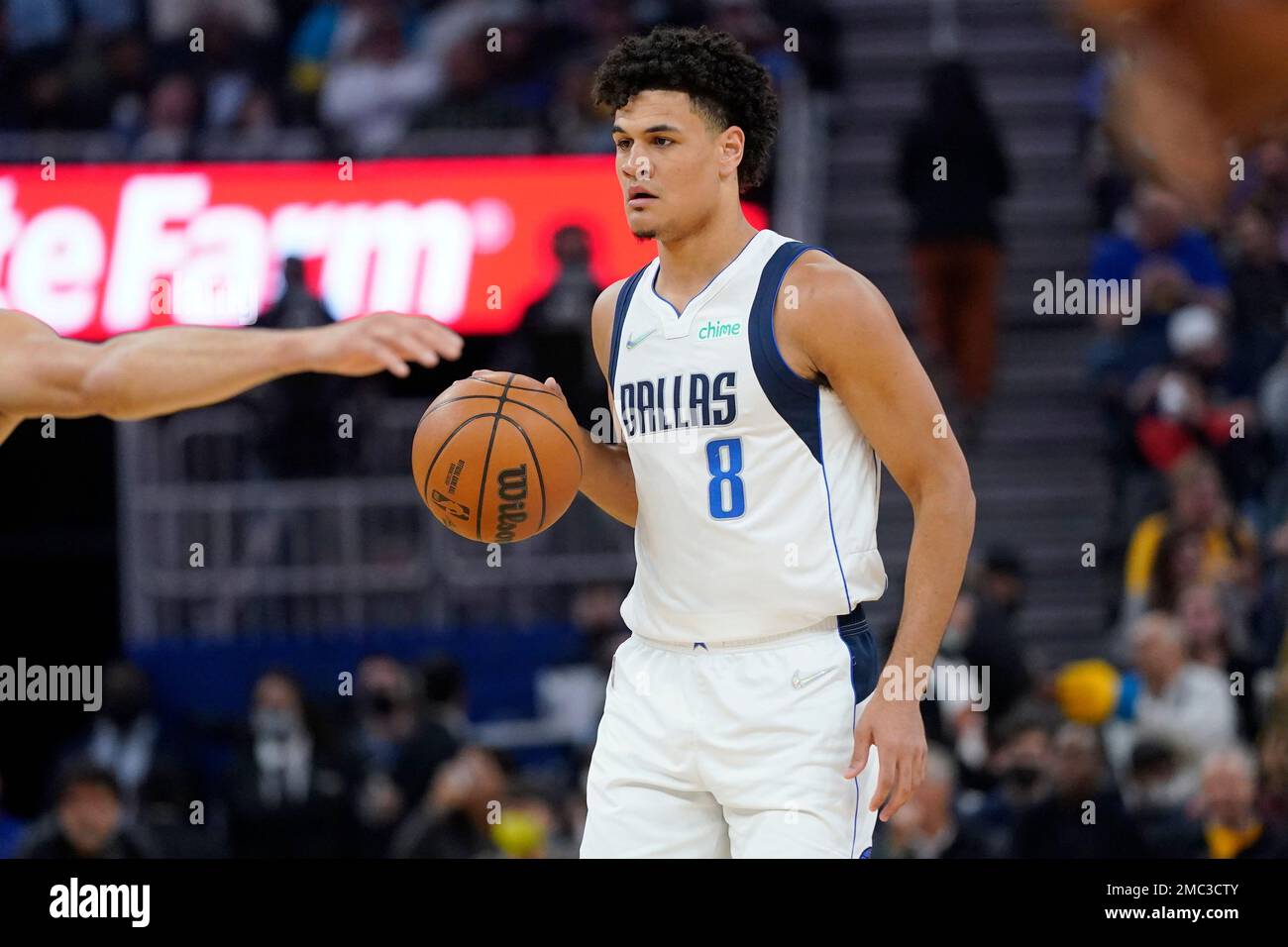 Dallas Mavericks guard Josh Green against the Golden State Warriors ...