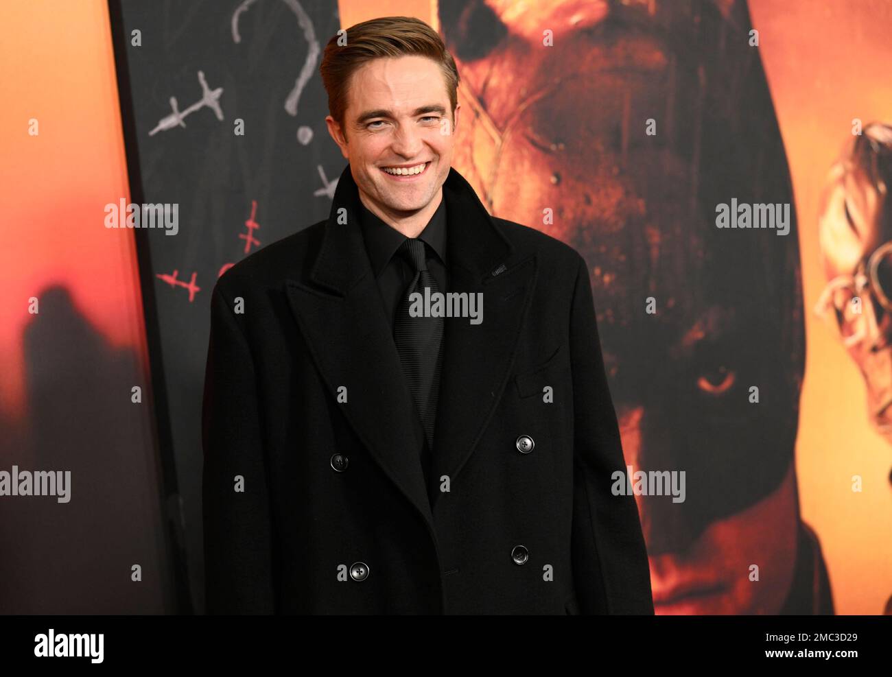 Robert Pattinson attends the world premiere of "The Batman" at Lincoln ...