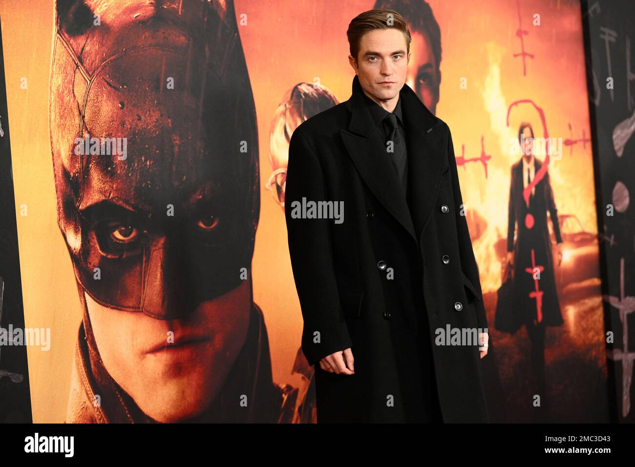 Robert Pattinson attends the world premiere of "The Batman" at Lincoln ...