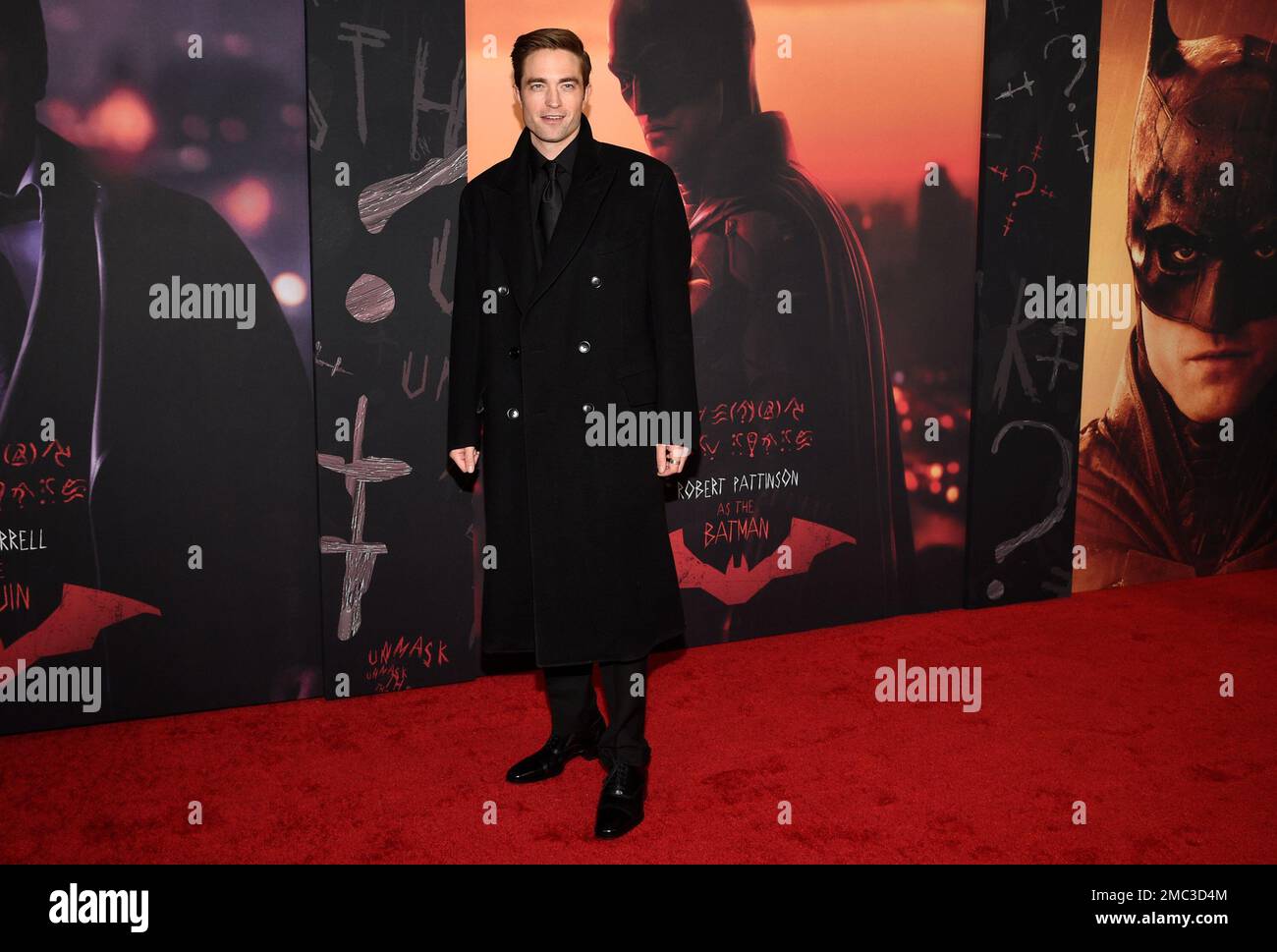 Robert Pattinson attends the world premiere of "The Batman" at Lincoln ...