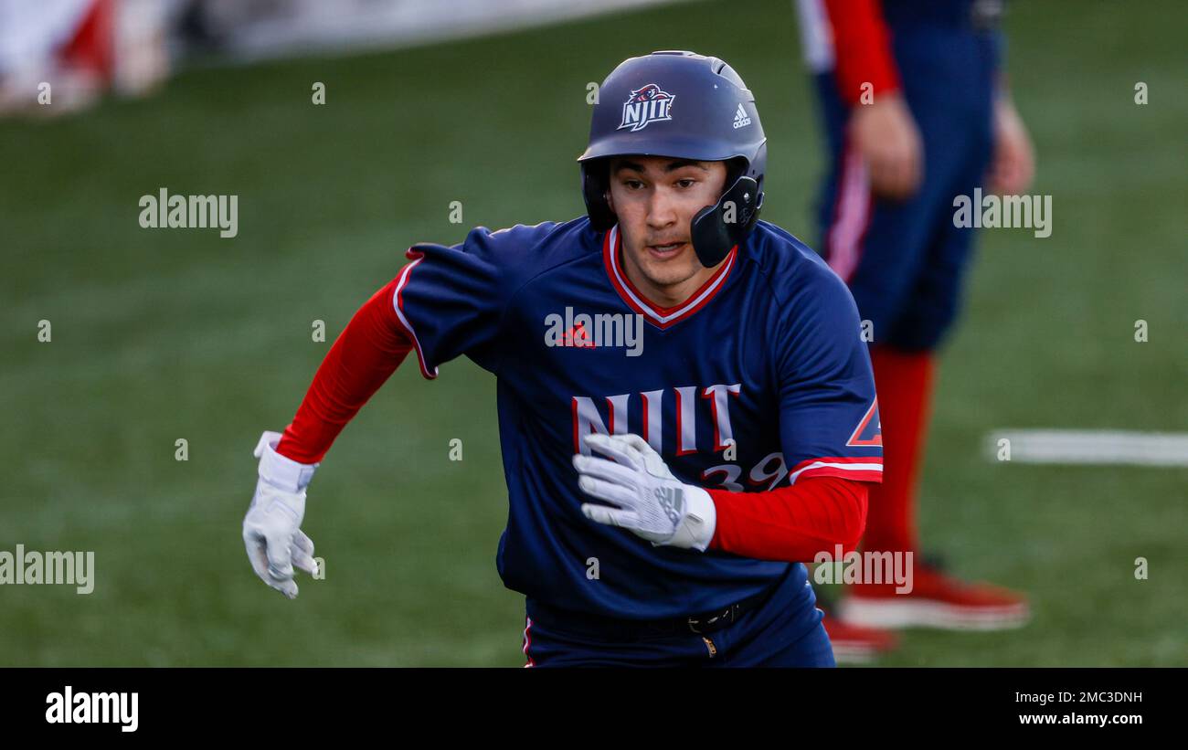 NJIT baserunner Albert Choi scores a run against Gardner-Webb during an ...