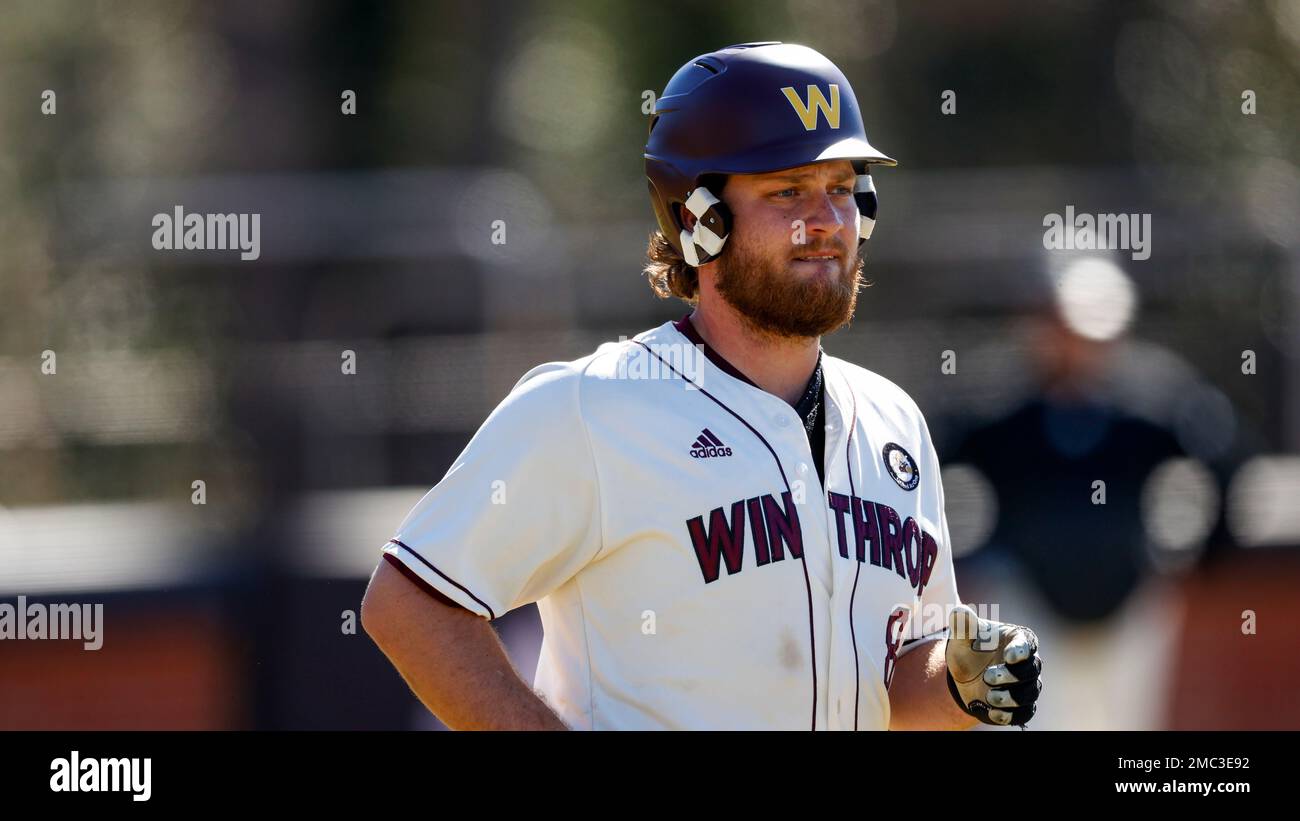Winthrop's Dillon Morton in action against Eastern Michigan during an ...
