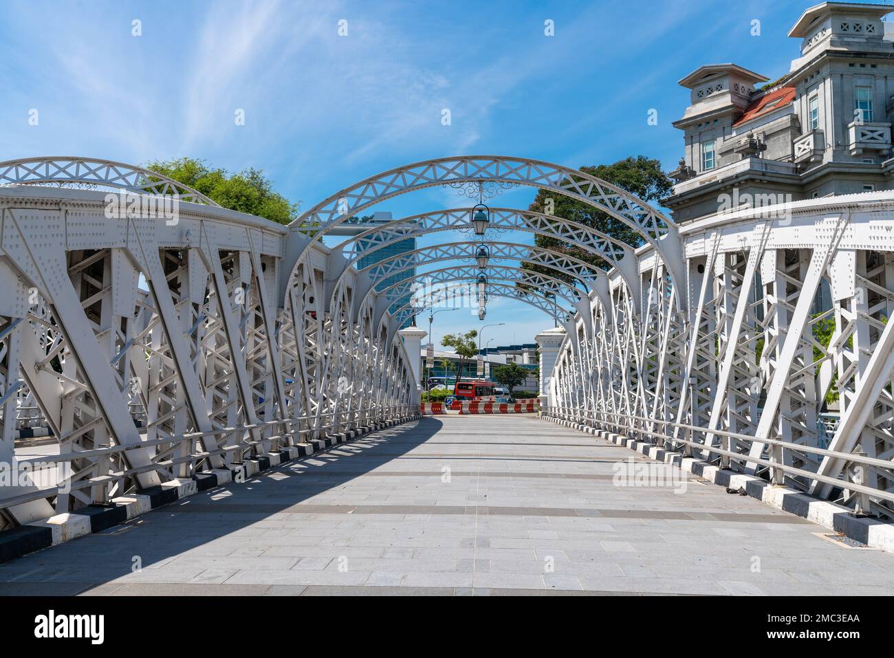 Singapore Anderson bridge Stock Photo - Alamy