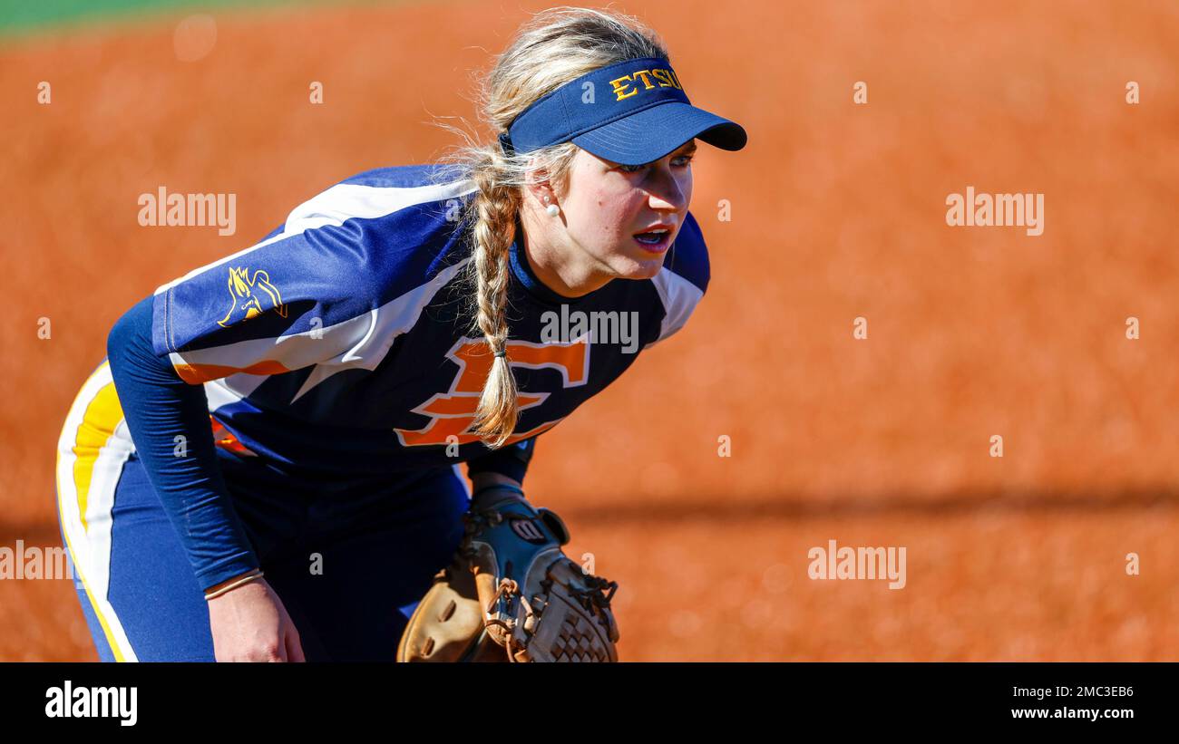 ETSU third baseman Cameron Young in action against Gardner-Webb during ...