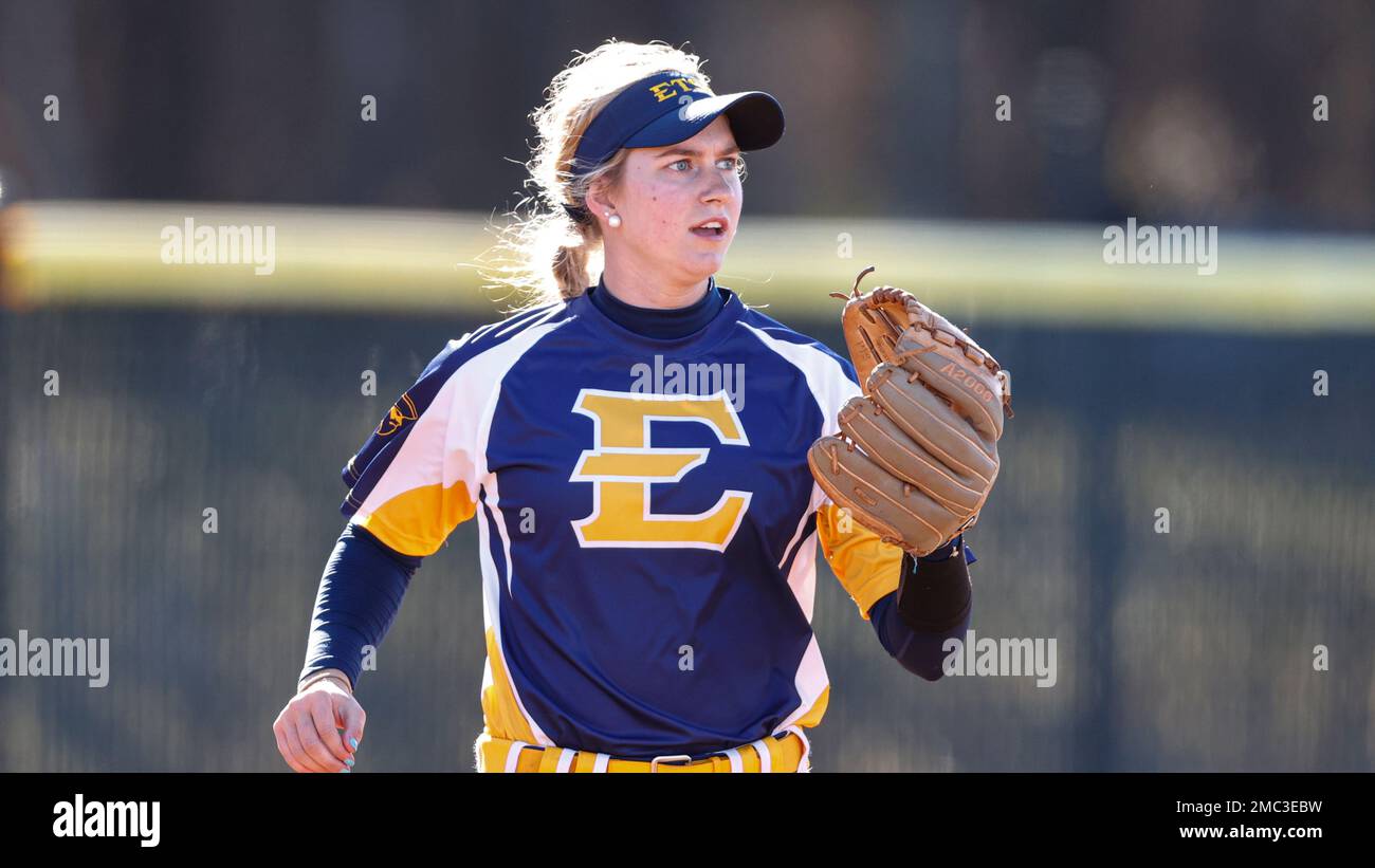 ETSU third baseman Cameron Young in action against Gardner-Webb during ...