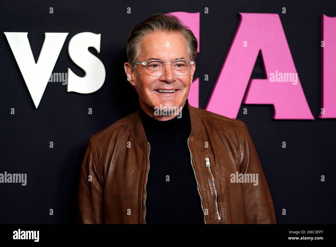 Kyle Maclahlan poses at the Peacock limited drama series "Joe vs ...